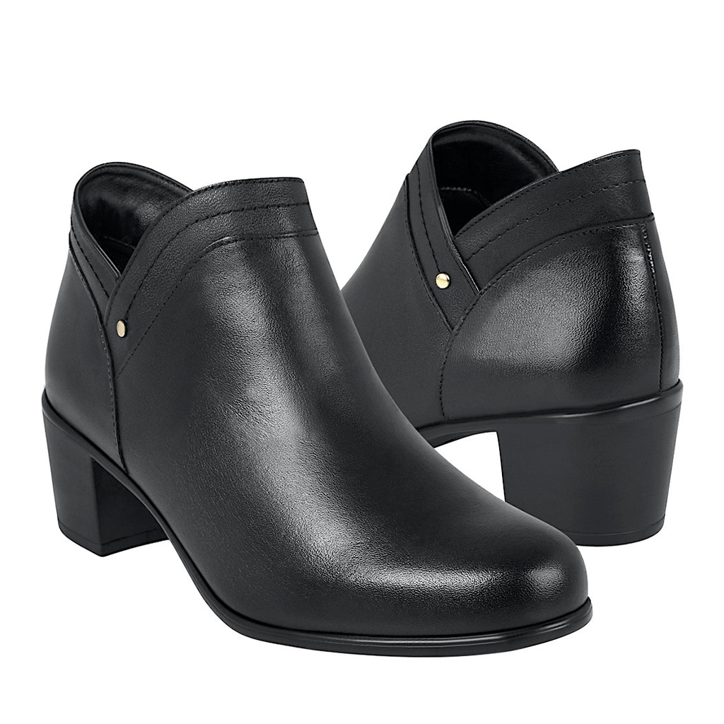 BOTINES DAMA FLEXI 110421 PIEL NEGRO – Stylo México