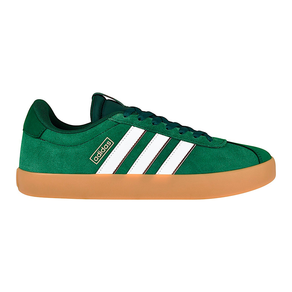 TENIS CABALLERO ADIDAS VL COURT 3.0 IH4790 GAMUZA VERDE – Stylo México