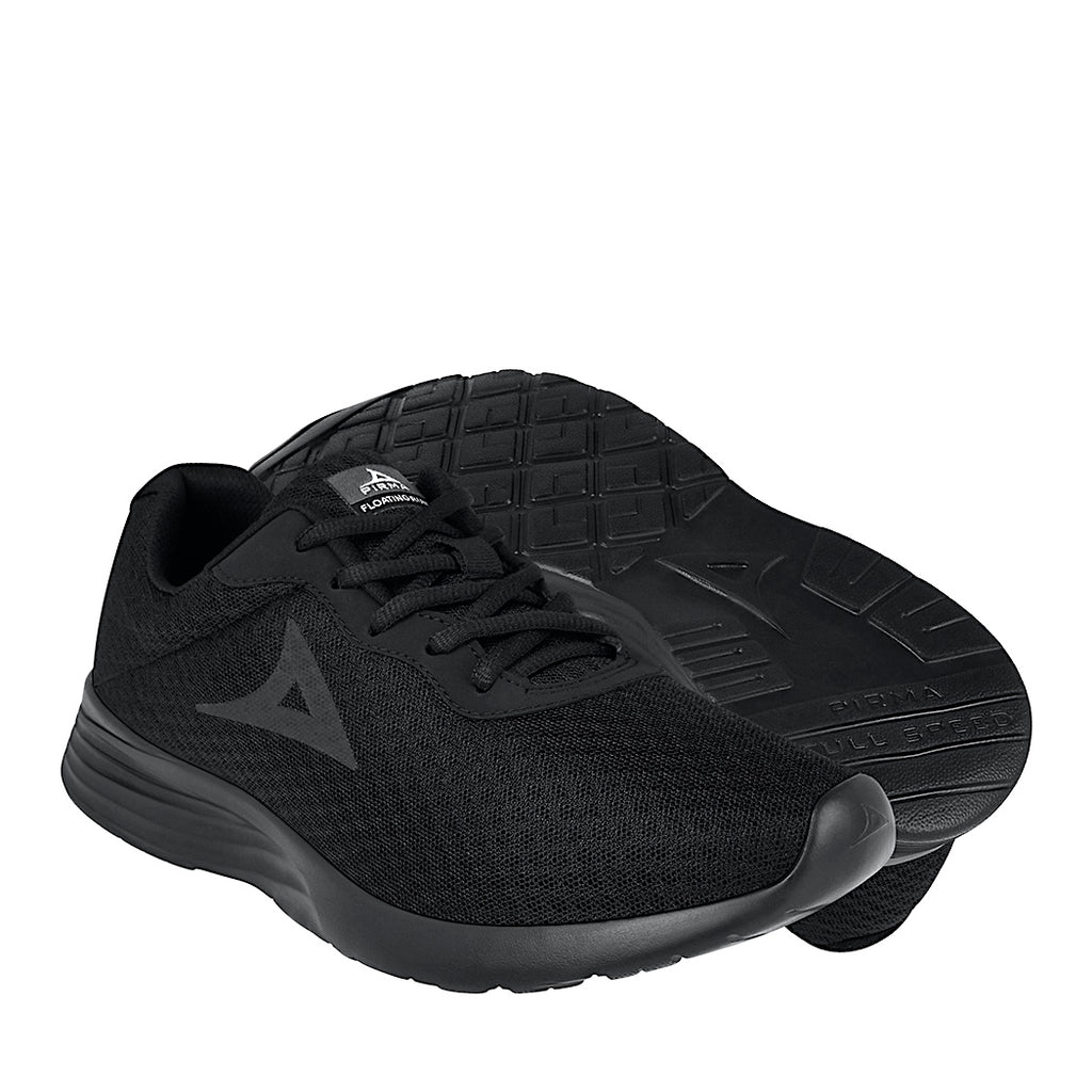 TENIS PIRMA FIT STEP HOMBRE 8000-442 TEXTIL NEGRO