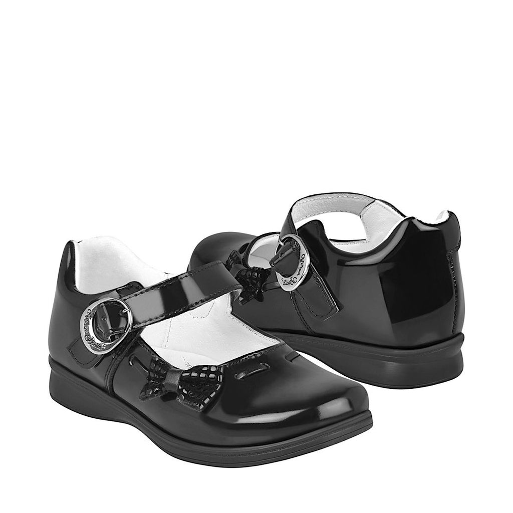 ZAPATOS ESCOLARES PARA NIÑA STYLO 1144 CHAROL NGO – Stylo México