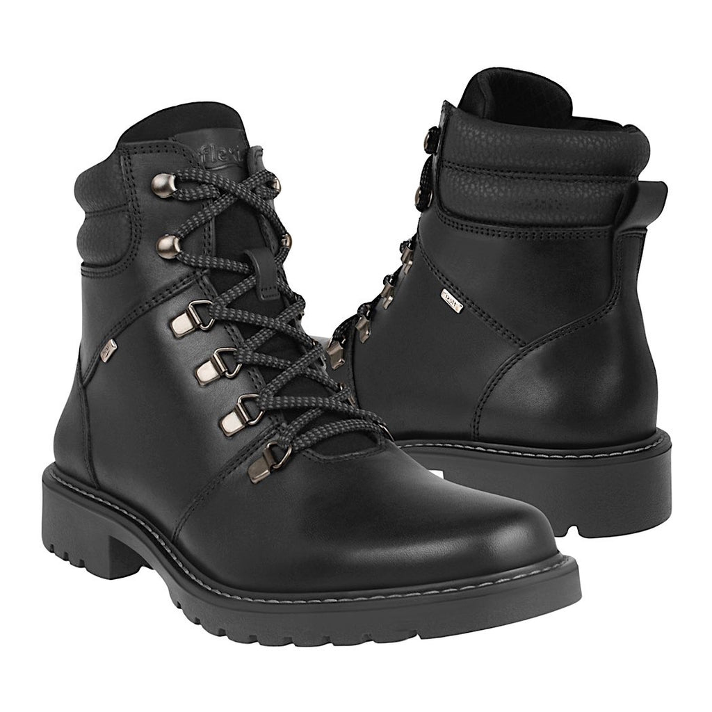 BOTINES DAMA FLEXI 37819 PIEL NEGRO – Stylo México